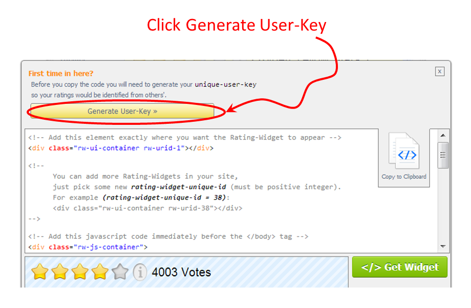Star Rating for Blogger | RatingWidget